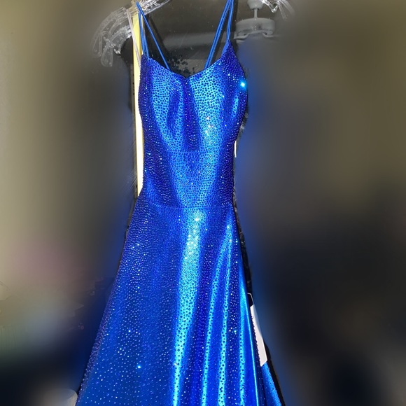 Sherri Hill | Dresses | Sheri Hill Ball Gown Royal Blue Restored | Poshmark